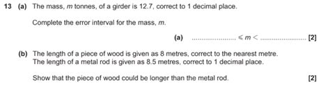 Gcse 9 1 Maths Error Intervals Past Paper Questions Pi Academy