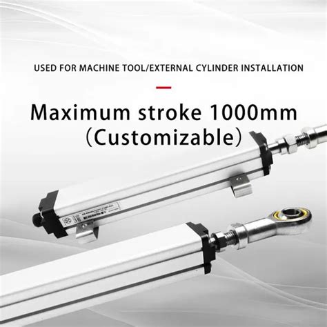 Er Aluminum Formed Structure Displacement Sensor Magnetostrictive Position Sensor For Compact