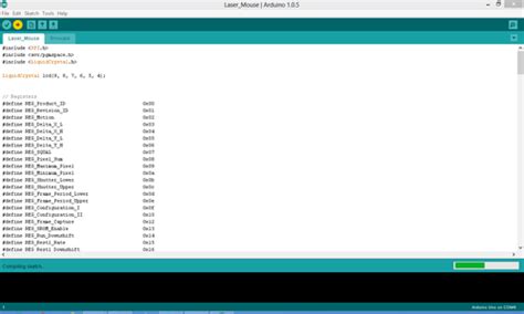 arduino tutorial get traveled distance using adns 9800 laser mouse