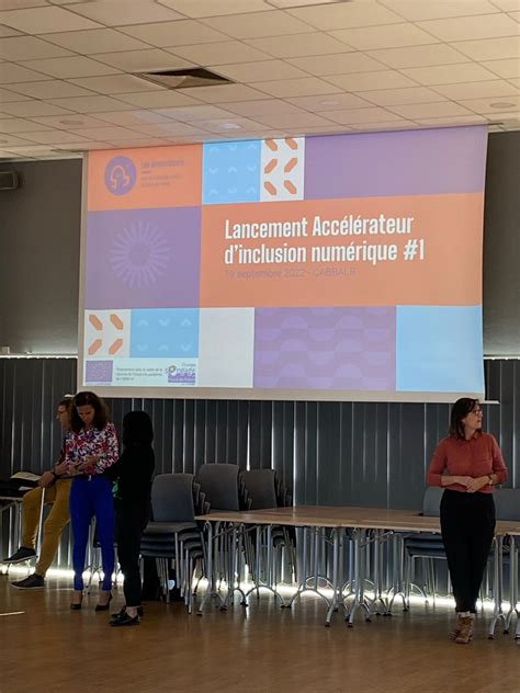 Julie Mathieu On Linkedin Participation Au Lancement De Laccélérateur De Linclusion Numérique