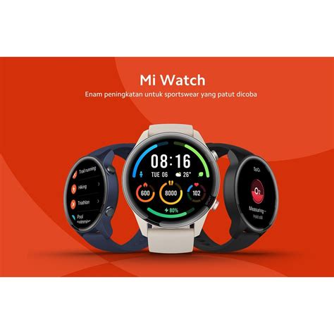 Jual Xiaomi Mi Watch Smartwatch Xiaomi ORIGINAL Jam Tangan Xiaomi Mi Watch Lite Garansi Resmi