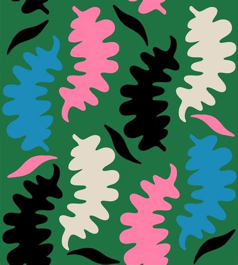 Premium Vector Hand Drawn Various Shapes Abstract Cute Seamless