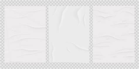 Glued Sticky Set White Sketch Tape Paper Stripe Vector Image
