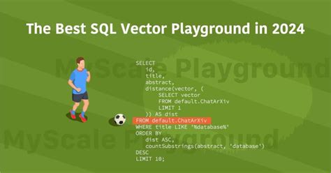 Myscale On Linkedin Myscale Playground The Best Sql Vector Playground In 2024