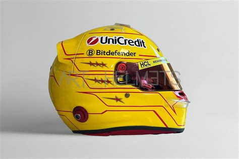 Lewis Hamilton 2025 Pre Season F1 Full Scale 1 1 Replica Helmet Art