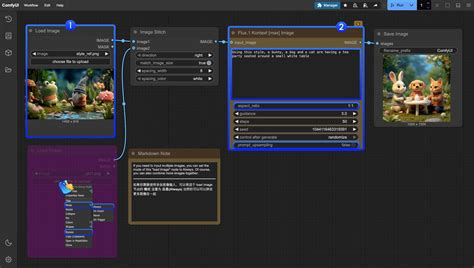 ComfyUI Flux.1 Kontext Pro Image API Node Official Example - ComfyUI