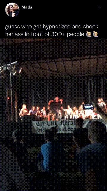 Madison hypnotized to twerk on stage by Thehypnoguyy on DeviantArt