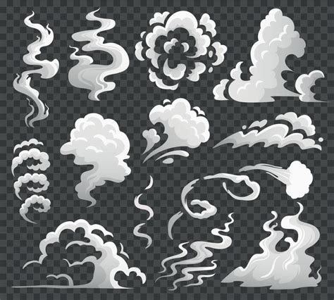 Smoke Cloud Vector Art Icons And Graphics For Free Download