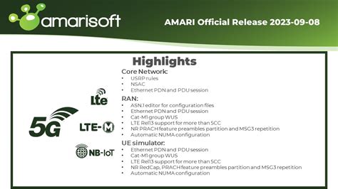 amarisoft official release 2023 09 08 amarisoft