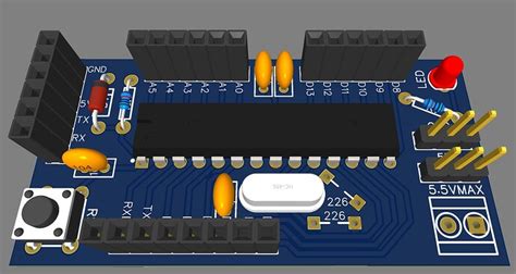 Small Footprint ATMEGA P General Electronics Arduino Forum