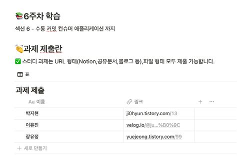 자율스터디 Kafka 스터디 6월 보고서