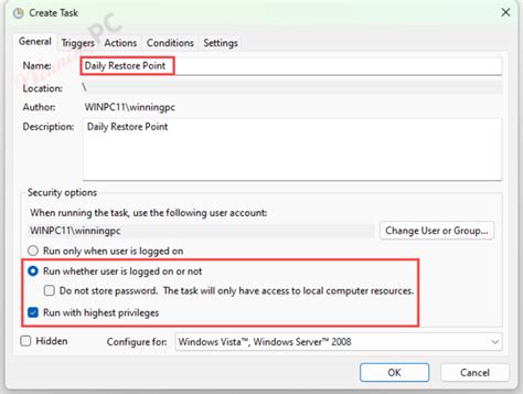 How To Create A Daily Windows Restore Point Windows Tips