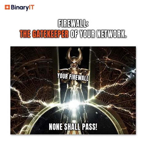 Binary It On Linkedin Binaryit Cybersecurity Firewall
