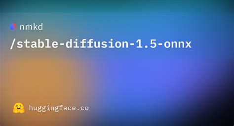 Nmkd Stable Diffusion Onnx At Main