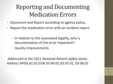 PPT Medication Errors Risk Reduction PowerPoint Presentation ID