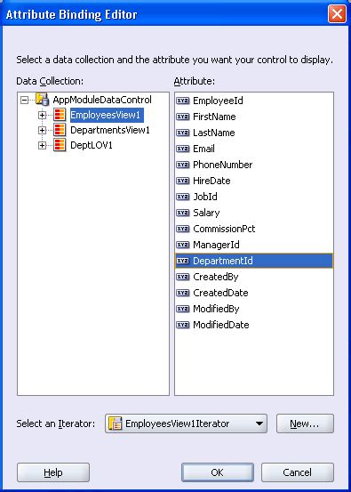How To Reference The Value Of An ADF List Binding