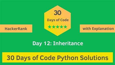 Hackerrank Day 12 Inheritance Problem Solution In Python With