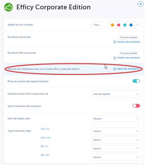 How To Link Ringover With Efficy Ringover Help Center