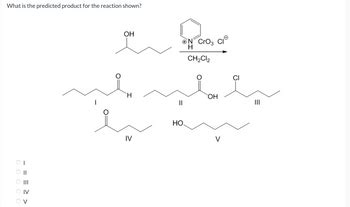Answered: What is the predicted product for the reaction shown? OH نیا ...
