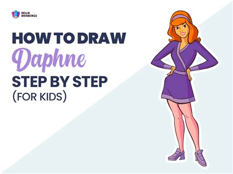 How To Draw Daphne From Scooby Doo In 14 Easy Steps