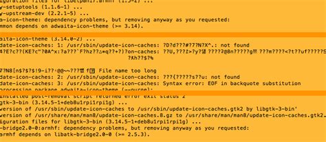 Raspbian Weird Corruption Showing Garbage On Command Line Raspberry Pi Stack Exchange