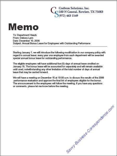 48 Memo Format Templates Artofit