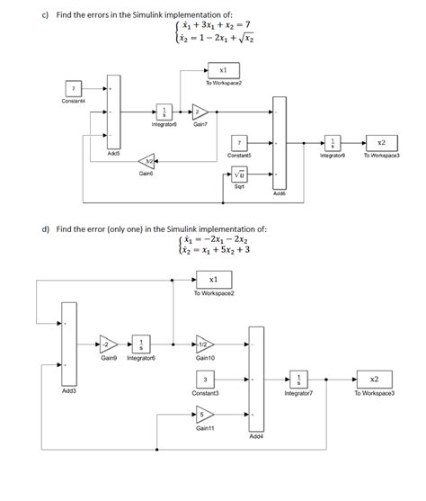 Problem 5 Simulink Debugging 15 Points For Each