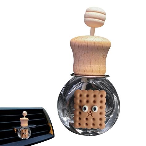Tohuu Perfume Bottle For Car Empty Diffuser Bottles With Cute Patterns