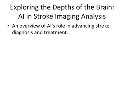 ai in stroke imaging analysis presentation corrected pptx