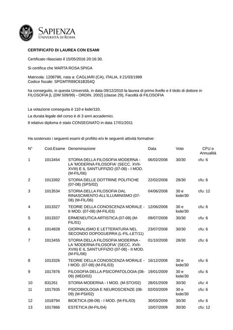 Degree Certificate With All Exams PDF Degree Certificate With All Exams PDF