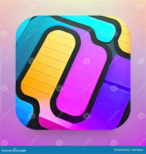 Interior Design Software App Style Icon Generative Ai Stock Illustration Illustration Of