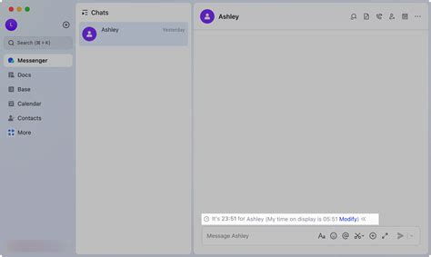 Set Your Displayed Time Based On Time Zone
