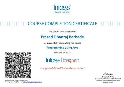 java programming infosysspringboard learningneverstops upskilling