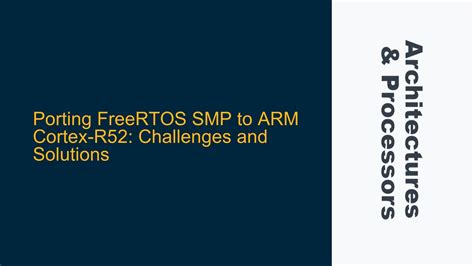 porting freertos smp to arm cortex r52 challenges and solutions