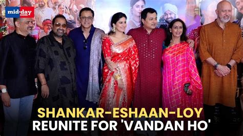 Vandan Ho Music Launch Brings Together Shankar Mahadevan Mahesh Kale