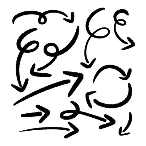 Premium Vector Vector Arrows Set