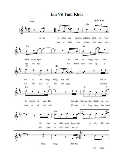 Em V Tinh Kh I Sheet Nh C B Ch Khoa Tphcm