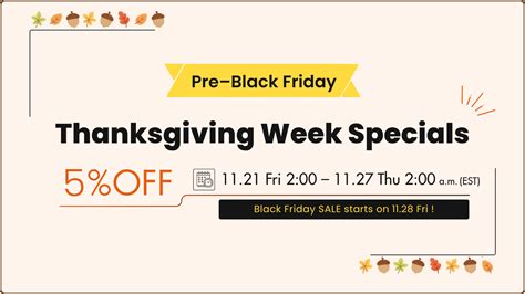Thanksgiving Week Specials 5 Off Sale Effects Bakery Usa