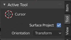 Interface Precisely Move The D Cursor Blender Stack Exchange