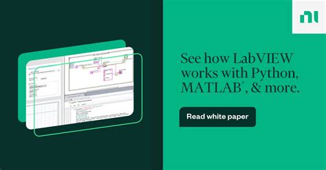 Ni National Instruments On Linkedin Using Python Matlab C Labviewpdf