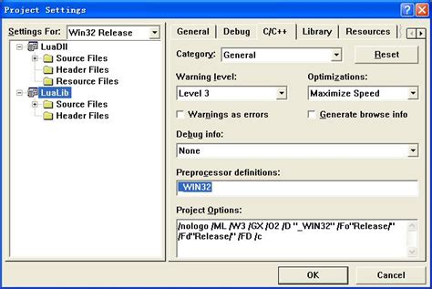 Windows下用vc60编译lua源码 生成静态库和动态链接库totohack的博客 Csdn博客 Windows下用vc60编译lua源码 生成静态库和动态链接库totohack的博客 Csdn博客