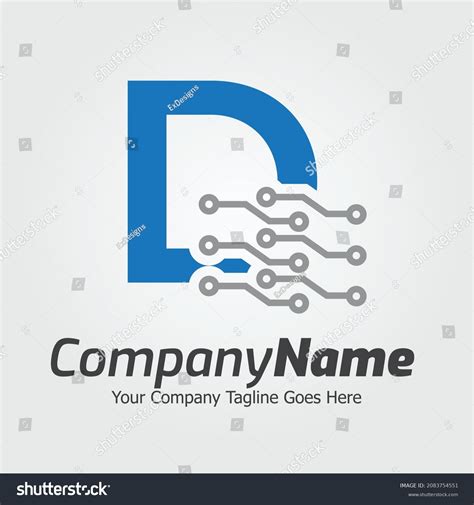 Programming Code Computer Monitor Logo Template Stock Vector Royalty