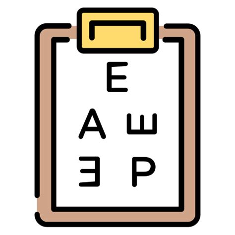 Eye Test Generic Outline Color Icon