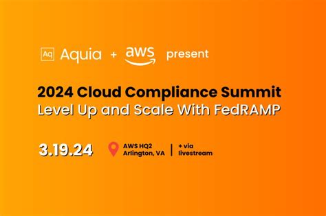 Aquia On Linkedin 2024 Cloud Compliance Summit — Aquia Inc Cybersecurity For…