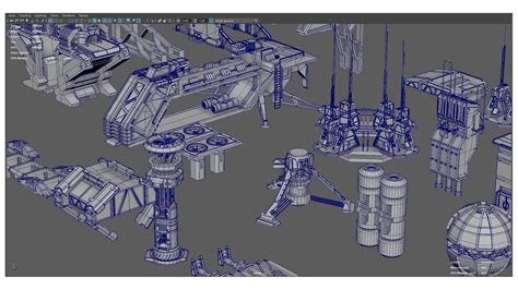 Buildings Structures 3d Model Turbosquid 1692285