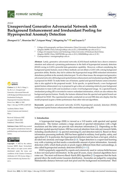 pdf unsupervised generative adversarial network with background