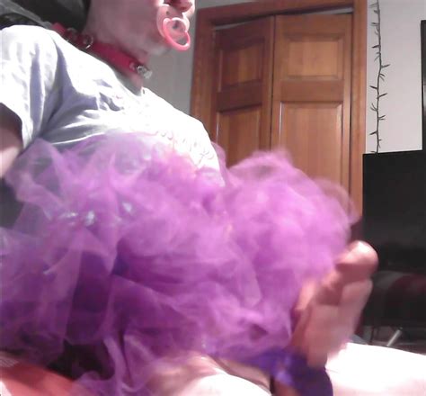 Sissy Tutu Cumshot