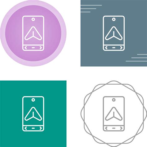 Gps Navigation Vector Icon 40770839 Vector Art At Vecteezy