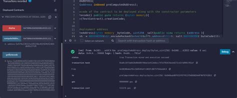 Pre Compute Contract Deployment Address Using Create2 By Vijaya