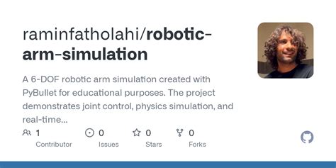 GitHub Raminfatholahi Robotic Arm Simulation A 6 DOF Robotic Arm Simulation Created With